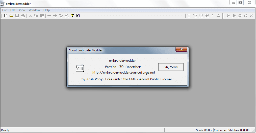 Software libre para bordadoras: Embroidermodder - Bordados-Gratis.com